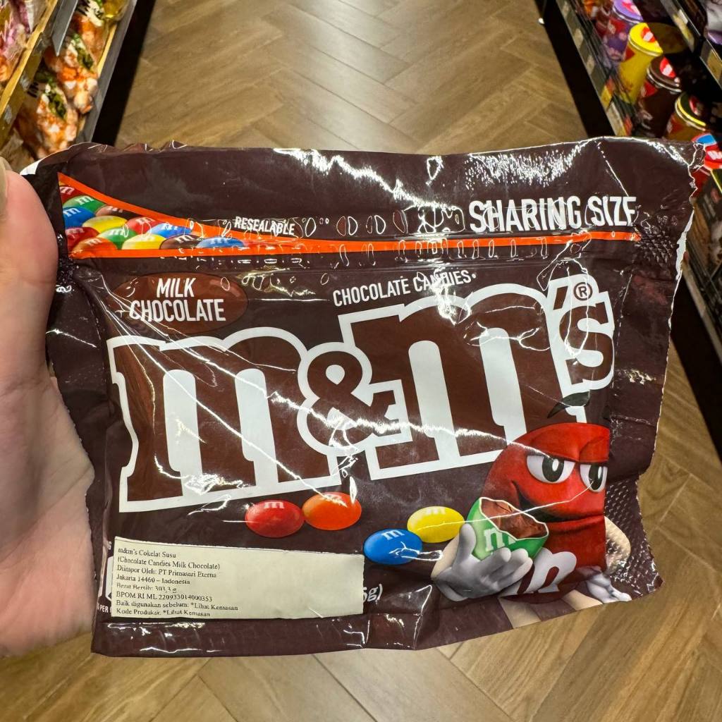 M&m's Chocolate Candies MnM Sharing Size Resealable Chocolate Candy ...