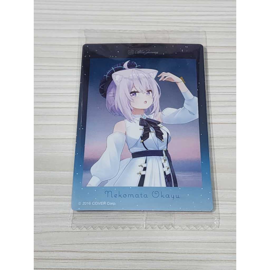 Hololive Blue Journey Yoake no Uta Nekomata Okayu Collectible Card ...