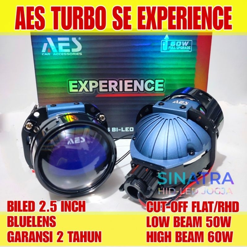 Biled AES Turbo SE Experience Upgrade 60W 2.5 Inch Original | Shopee ...