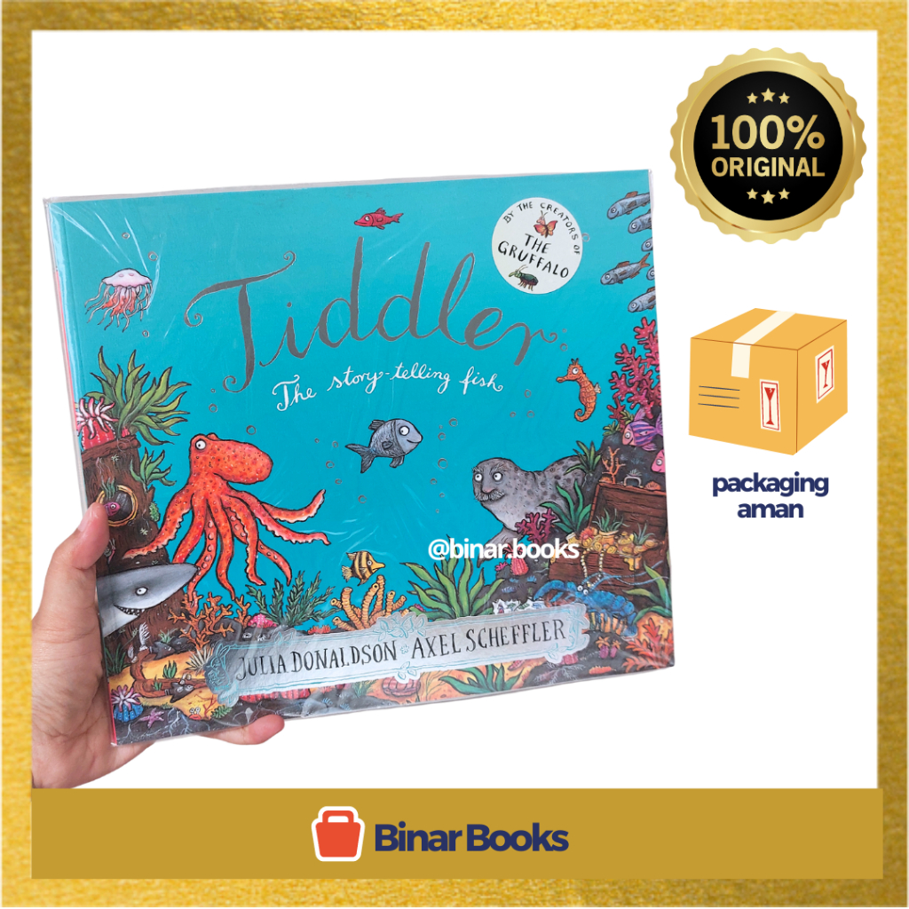 Tiddler Book by Julia Donaldson and Axel Scheffler | Shopee Philippines