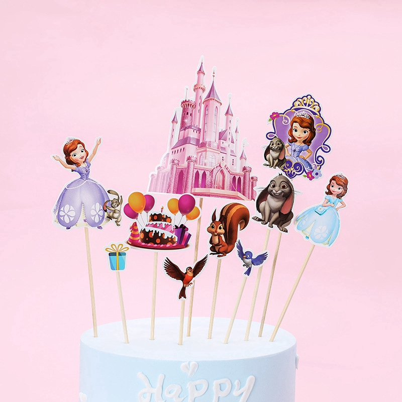 Hard Cardboard Shopia Cake Topper / Princess Sophia Theme Cake ...