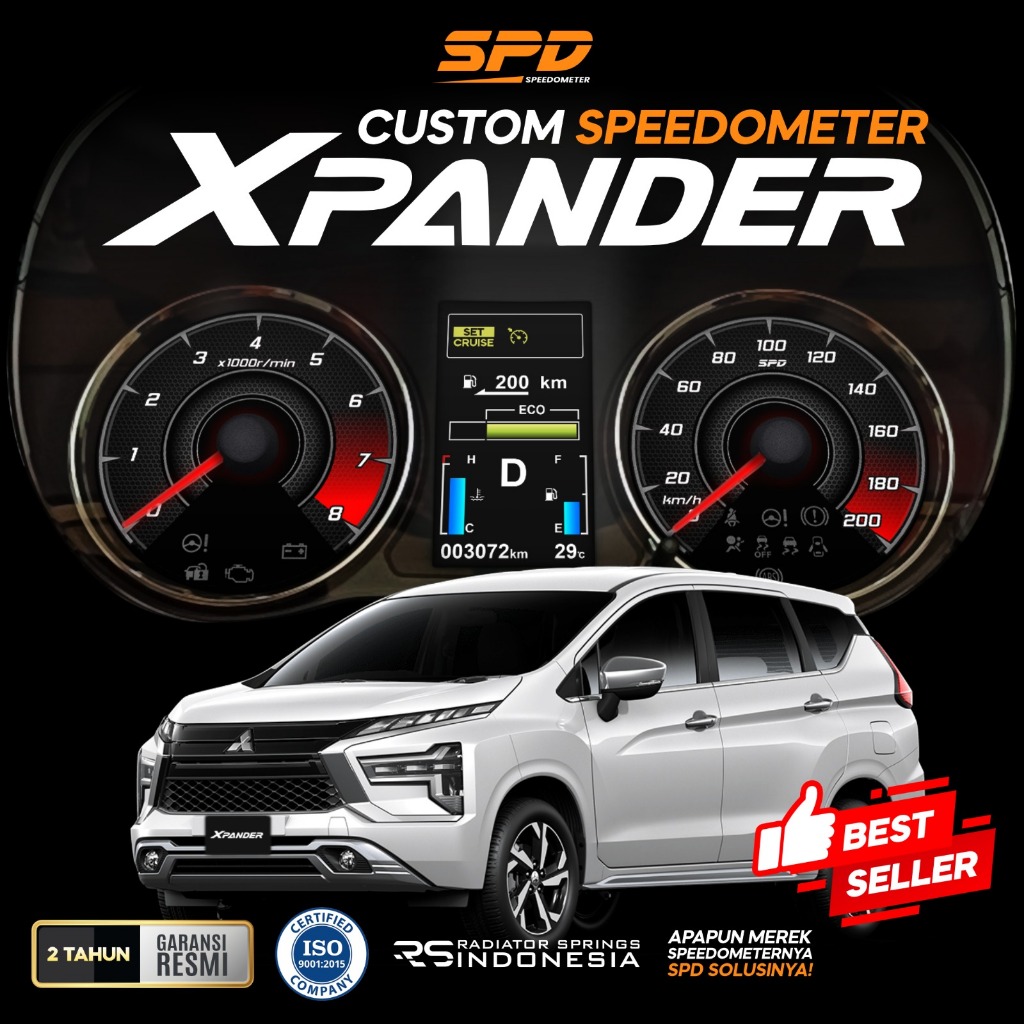 Mitsubishi XPANDER ULTIMATE CUSTOM SPEEDOMETER PANEL - SPD SPEEDOMETER ...