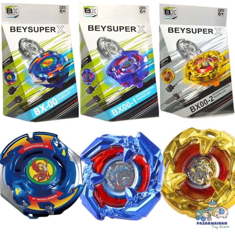 Latest Beyblade X Drizer Spiral Gangsing Toy Set Launcher Beysuper ...