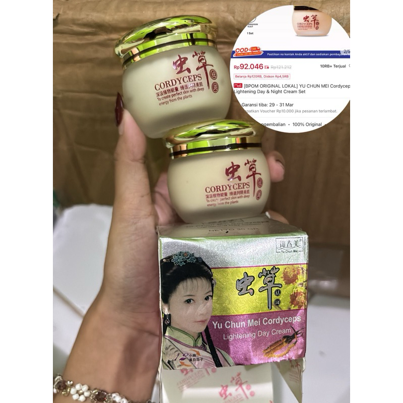 LOKAL [ORIGINAL Local BPOM] YU CHUN MEI Cordyceps Lightening Day ...