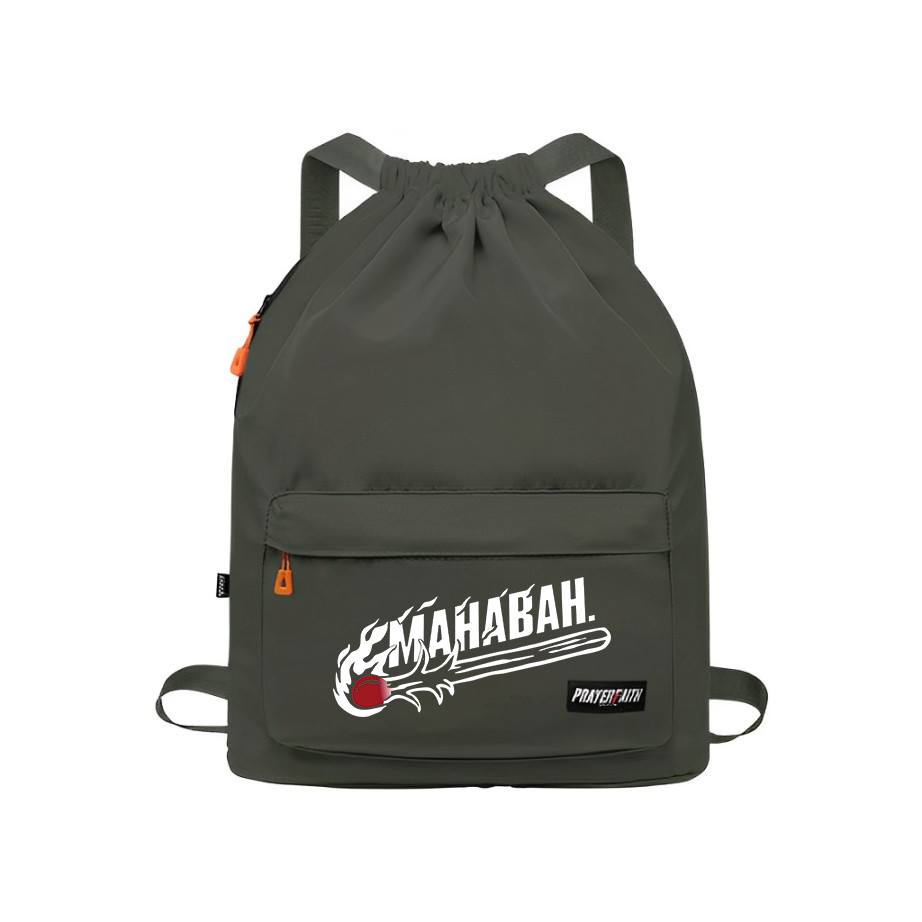 Mahabah - Tas Drawstring Sling Carrying Multifunctional Backpack Bag Men Basic Drawstring Bag ...