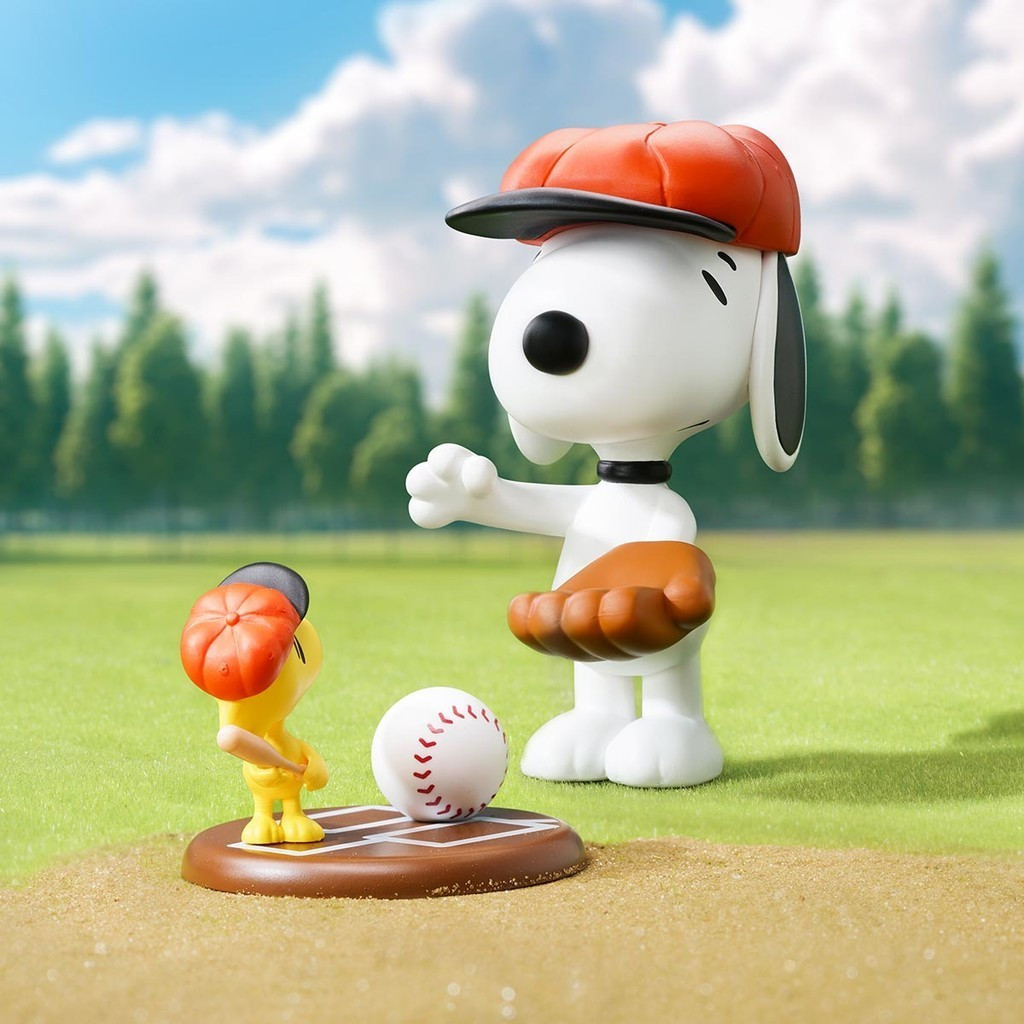 Pop MART Snoopy The Best Friends Series Baseball Team | Shopee Philippines