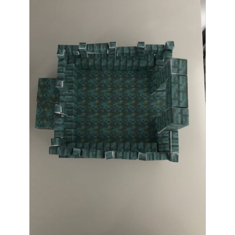 Minecraft papercraft Nether animal pen Pattern Sheet (PP-A18) | Shopee ...