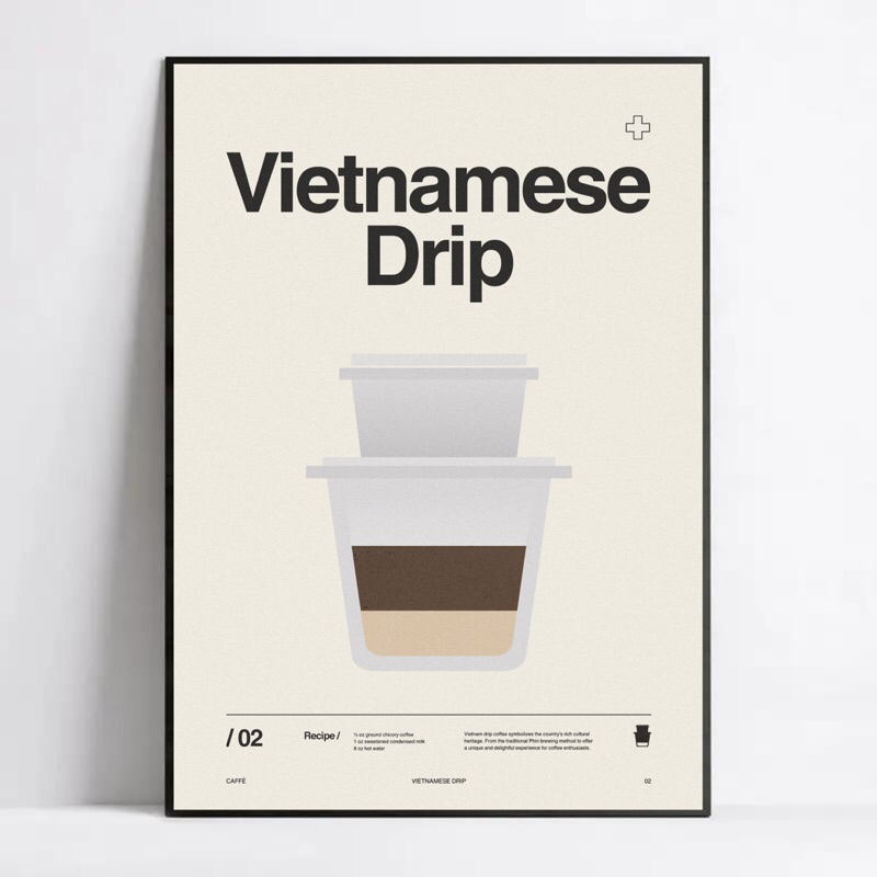 Vietnamese Drip - Caffe Poster | Shopee Philippines