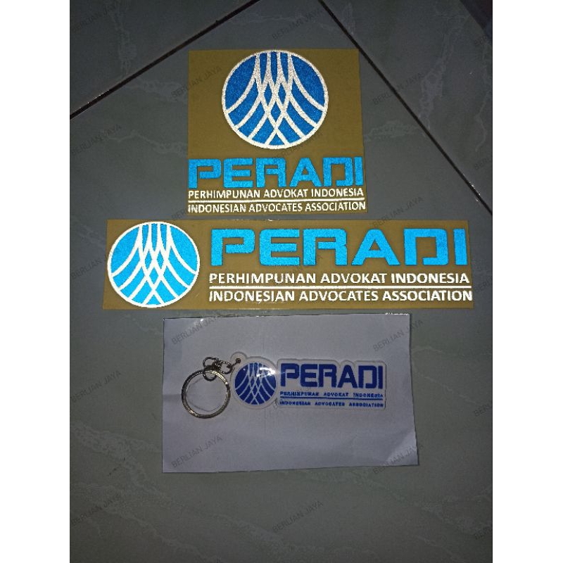 GANTUNGAN Peradi Sticker Package (2 Stickers 1 Keychain) | Shopee ...