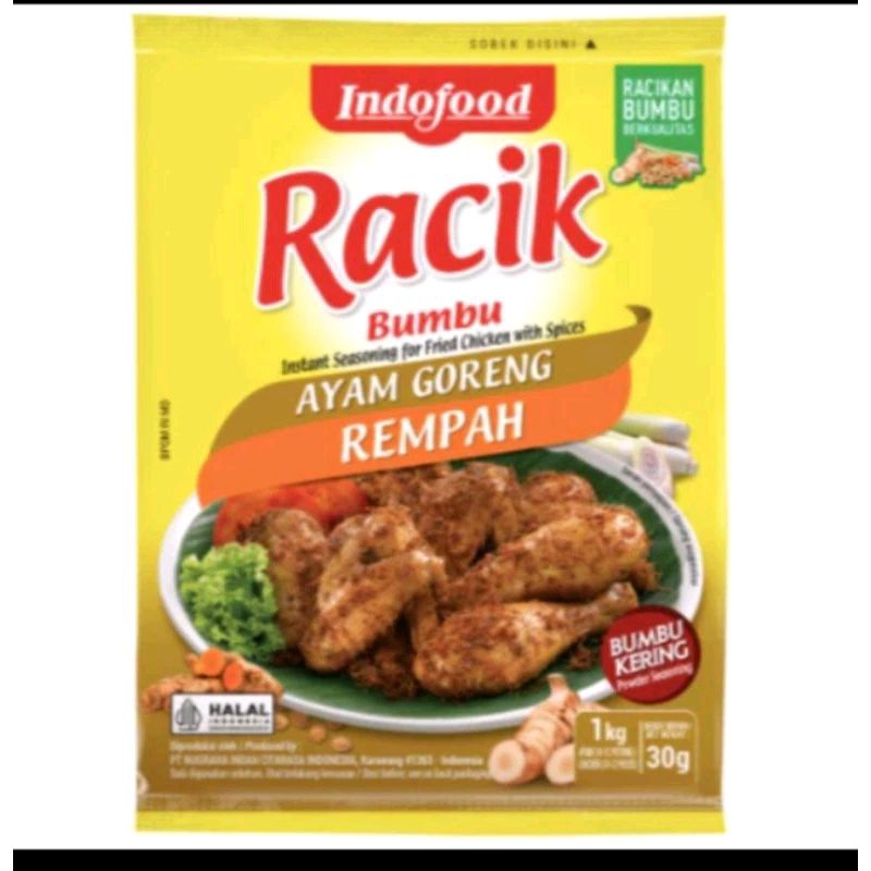 Indofood seasoning for fried chicken spices 30 g | Shopee Philippines