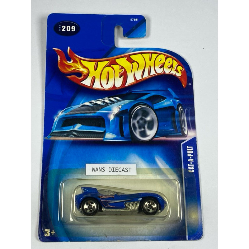 Hot Wheels Cat A Pult Blue Card | Shopee Philippines