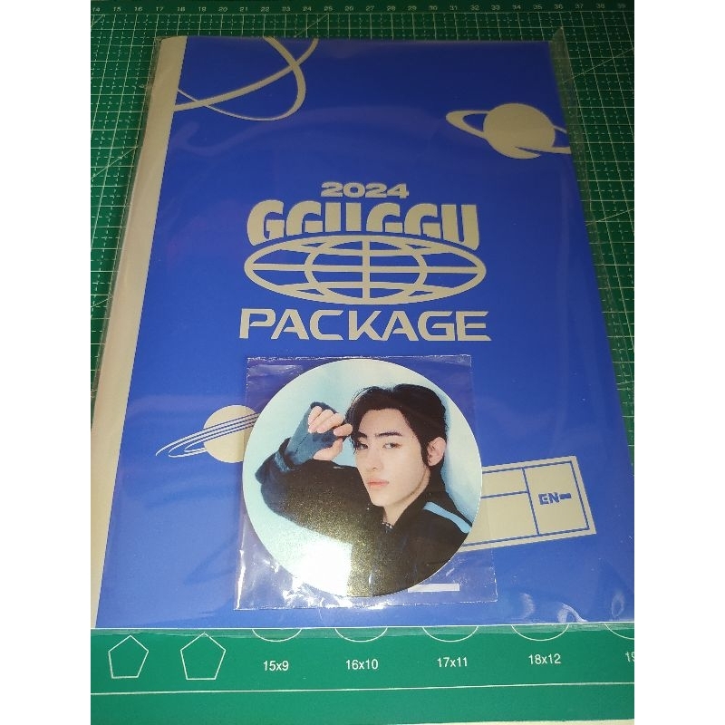 Official RPC SUNGHOON & ENHYPEN NOTEBOOK (GGU-GGU PACKAGE 2024 ...