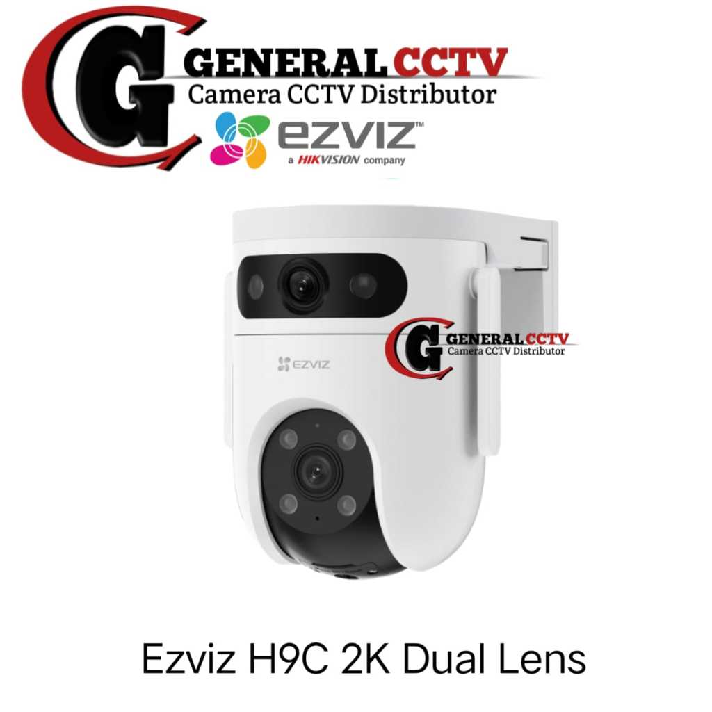 Ezviz H9C Dual Lens 2K & 2K - 3MP+3MP Smart Home Wifi IP Camera CCTV ...