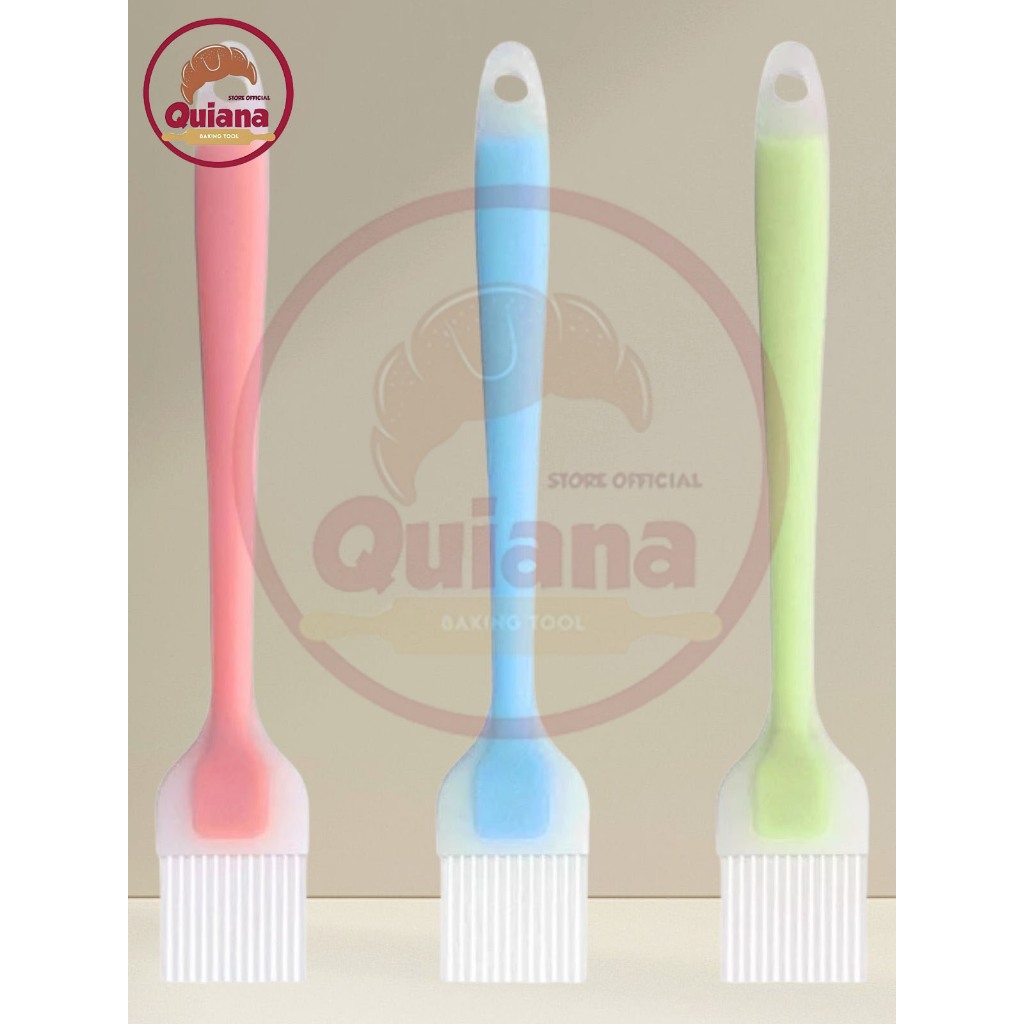 Rainbow Silicon Spatula & Brush (Food Grade) | Shopee Philippines