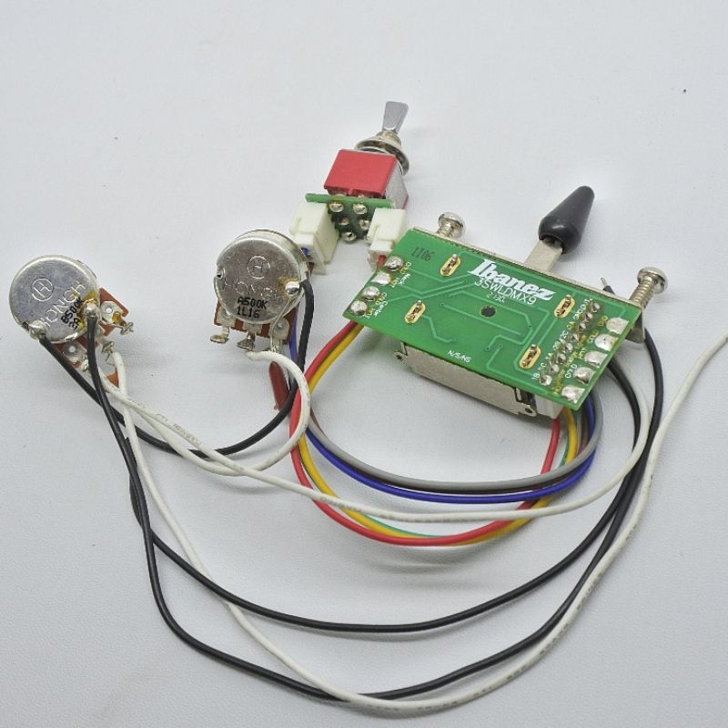 Wiring ibanez AZ HSS / SSS potentio switch guitar prewired original ...