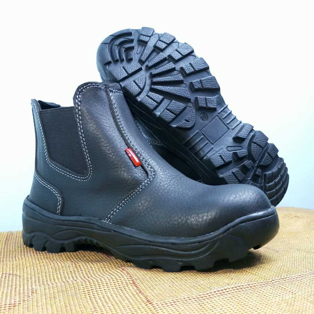 King SKN Edmundo Men's Safety Project Shoes Genuine Steel Toe Anti-Slip ...
