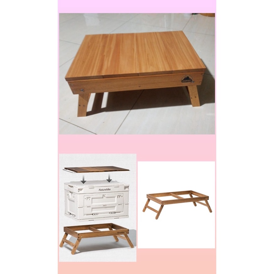 KAYU Folding Storage Box Naturehike Alltrex 5L Top Table Foldable Stand ...