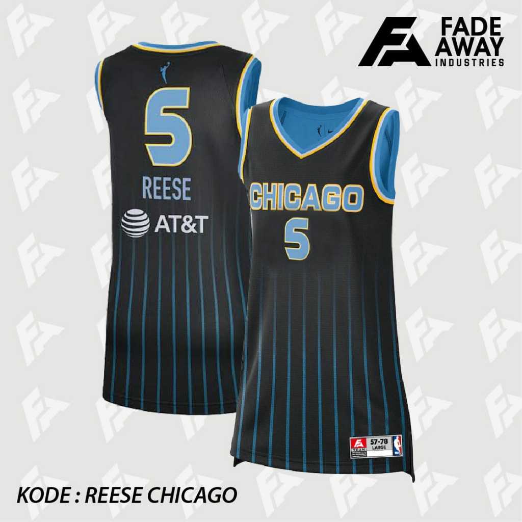 WNBA CHICAGO SKY ANGEL REESE 5 Basketball Jersey | Shopee Philippines