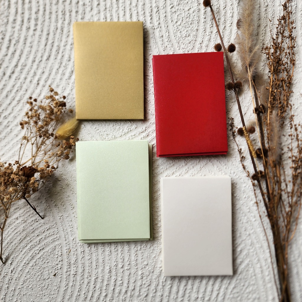 Plain Mini Money Envelope 8.5x12cm / Small Angpao Fancy Jasmine ...