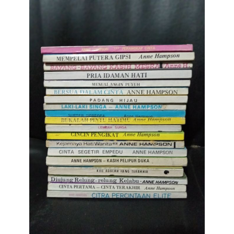 A.Mater's Old School Adult Roman Novel/Anne Hampson/Janet Dailey/Violet ...