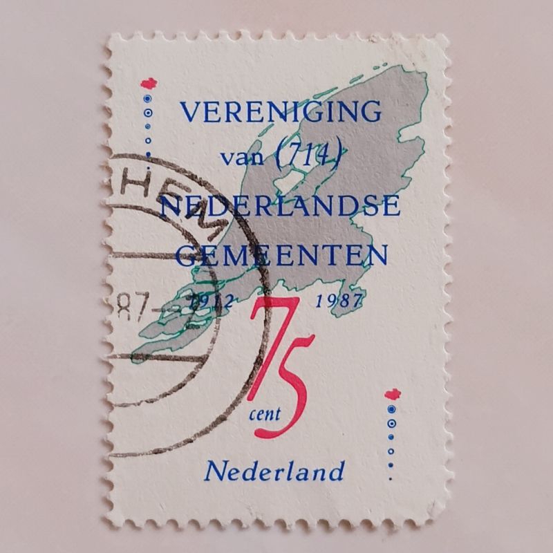 (AA) Dutch Stamps 1987 75th Anniversary of Association of Dutch ...