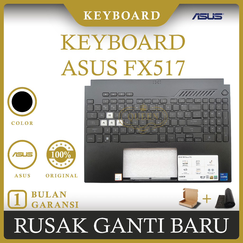 Original ASUS Tuf Dash F15 FX517 LAPTOP FRAME KEYBOARD | Shopee Philippines