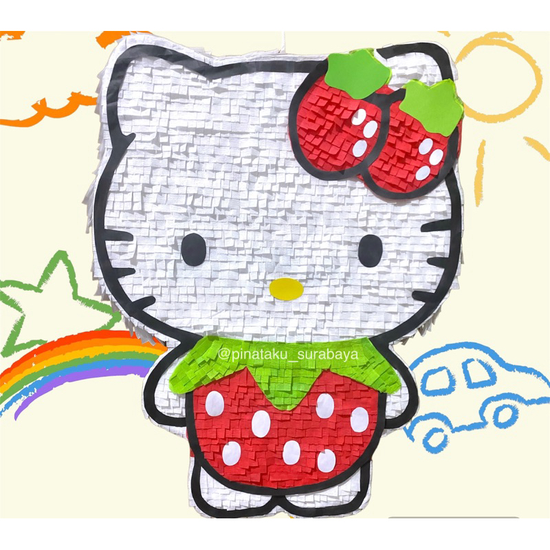 Hello Kitty Pinata 52cm | Shopee Philippines