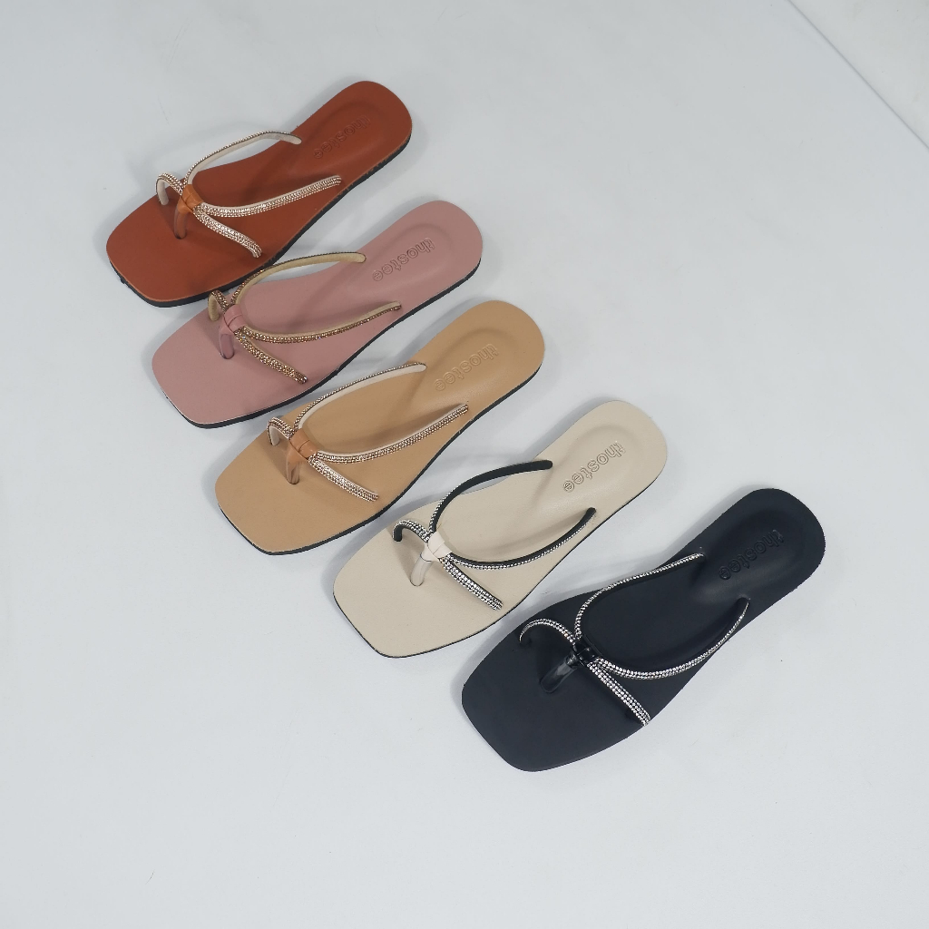 Laura Aio.official Women's Rubber Flip-flops | Shopee Philippines