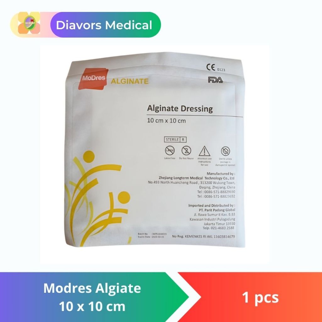 Modres alginate 10x10cm Wound Plaster 1 Sheet/ Blood Delivery On Wounds ...