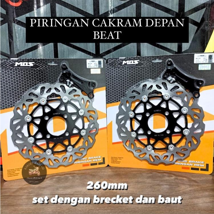 Beat PLATE 260MM FRONT DISC BEAT 260MM T-DRIVE RIDE IT VARIO DISC ...