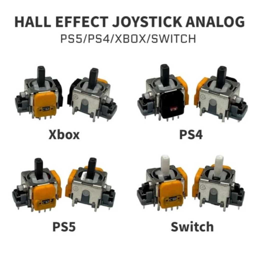 3 Foot Analog Hall Effect Trimpot Magnet Analog Rocker PS4 PS5 Xbox ...