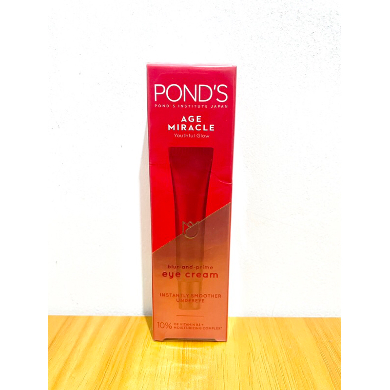Pond's Ponds Age Miracle Eye Cream 15ml Blur and Prime | Shopee Philippines