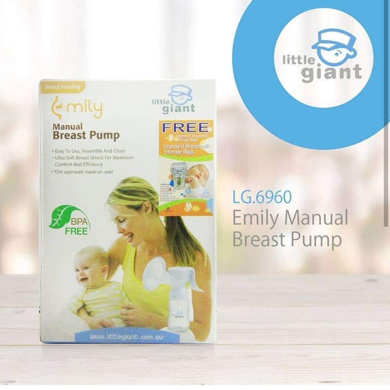 MANUAL LITTLE GIANT EMILY BREAST PUMP | Shopee Philippines