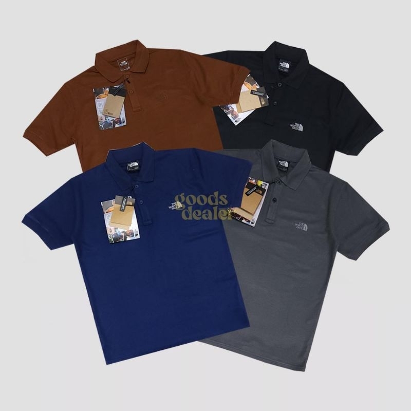 Tnf Polo Shirt Embroidered Logo | Shopee Philippines