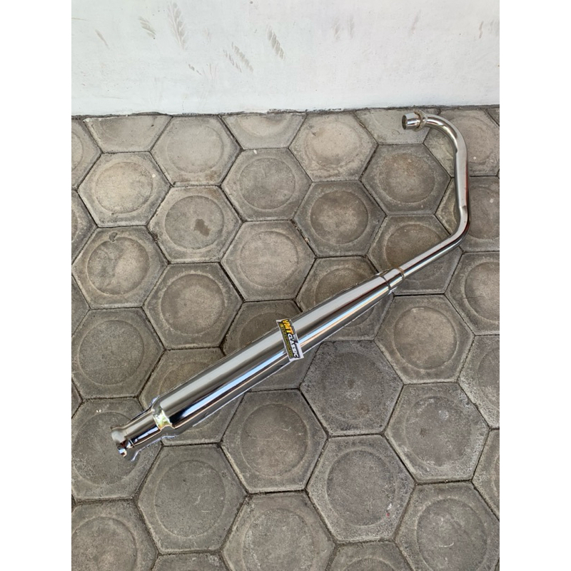 Corbi PLOR NECK WORM EXHAUST STAINLESS AND REGULAR PNP CB GL MP TIGER ...
