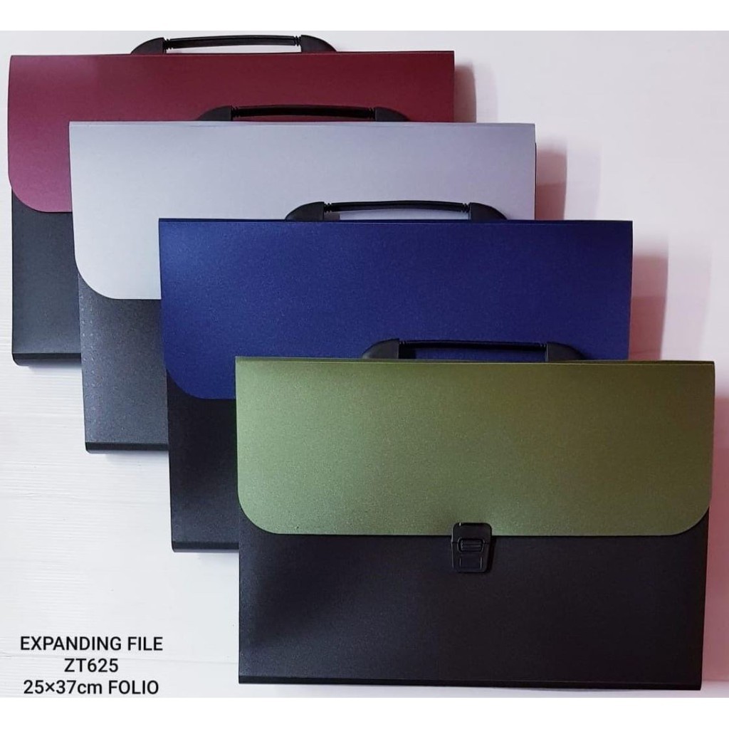 Most Map Expanding Files Folio Metallic Size | Shopee Philippines