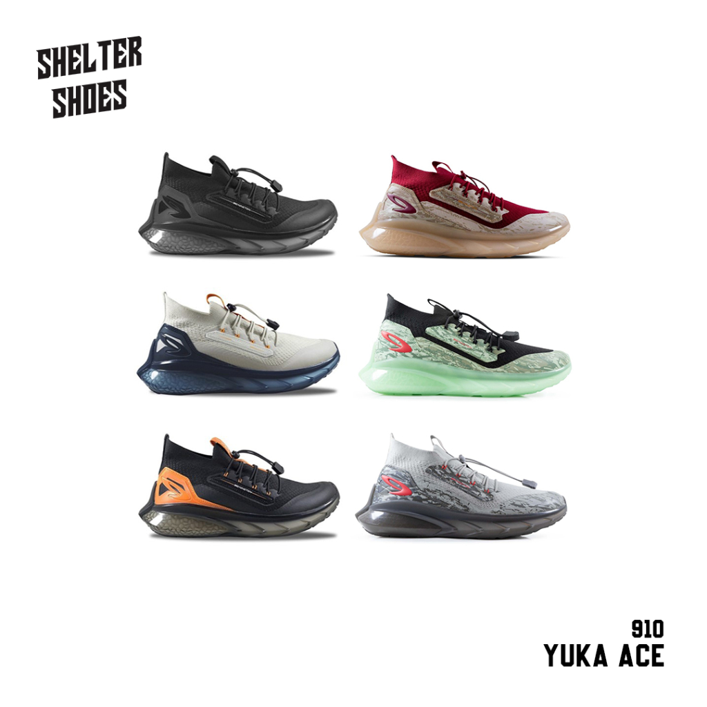 NINETEN RUNNING SHOES 910 YUKA ACE 1.5 SPORTSTYLE SHOES | AURORUN ...