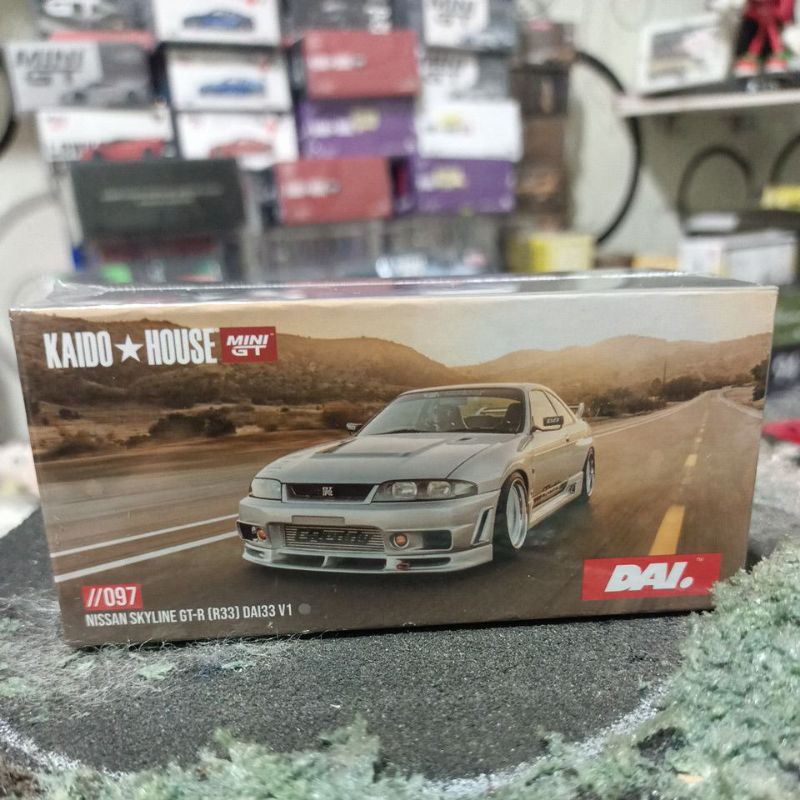 Mini GT Kaido House Nissan Skyline GT-R (R33) DAI33 V1 | Shopee Philippines