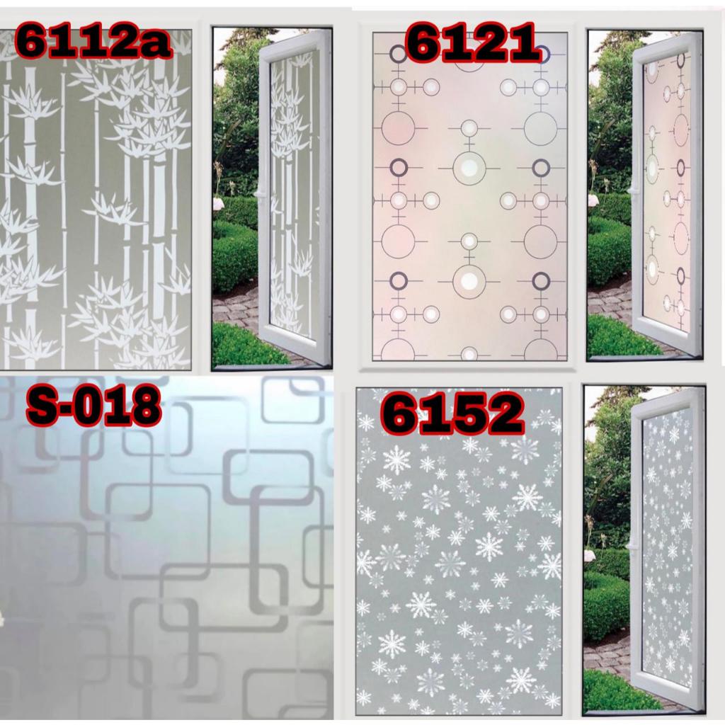 Glass STICKER/ FILM GLASS/ SANDBLAST MOTIF/SUNDBLAST 120CM X 50CM ...