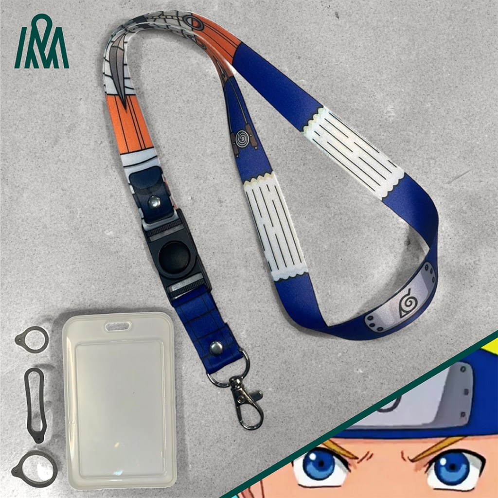 Naruto Lanyard Anime Merchandise ID Card Rope (unofficial) | Shopee ...