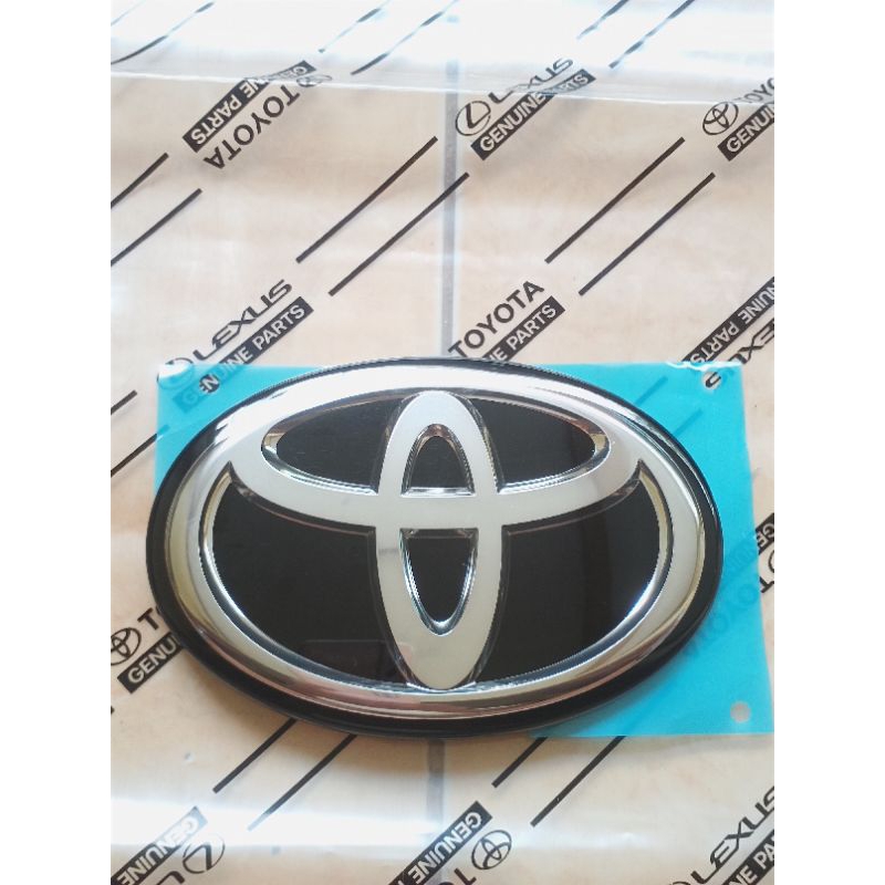 HITAM Original Black TOYOTA LOGO EMBLEM | Shopee Philippines