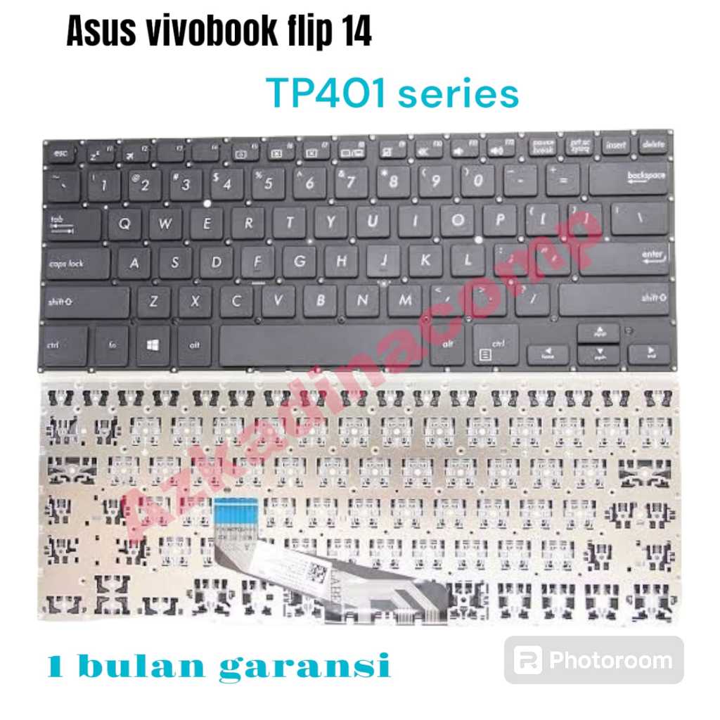 Keyboard Asus Vivobook Flip 14 TP401 TP401c TP401ca TP401m Tp401ma ...