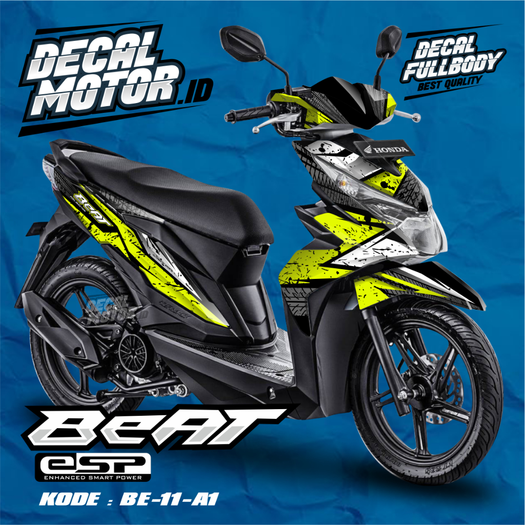 Beat STREET ESP Decal Sticker- beat STREET ESP PETRONAS striping ...
