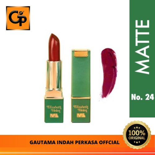 Lipstick Elizabeth Helen Matte Lipstick Mahmood Saeed 24 (4g) | Shopee ...