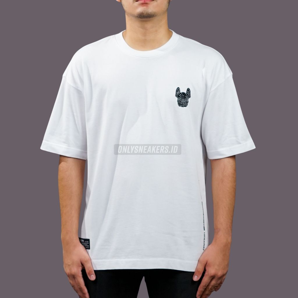 Life WORK LOGO ACCENT WHITE TEE (100% AUTHENTIC) | Shopee Philippines