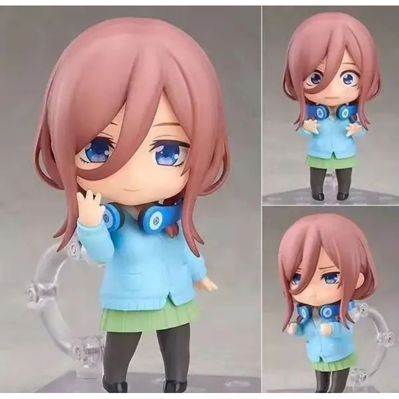 Anime Waifu Figure Miku Nakano Style - Cute Girl Collection Miniature ...