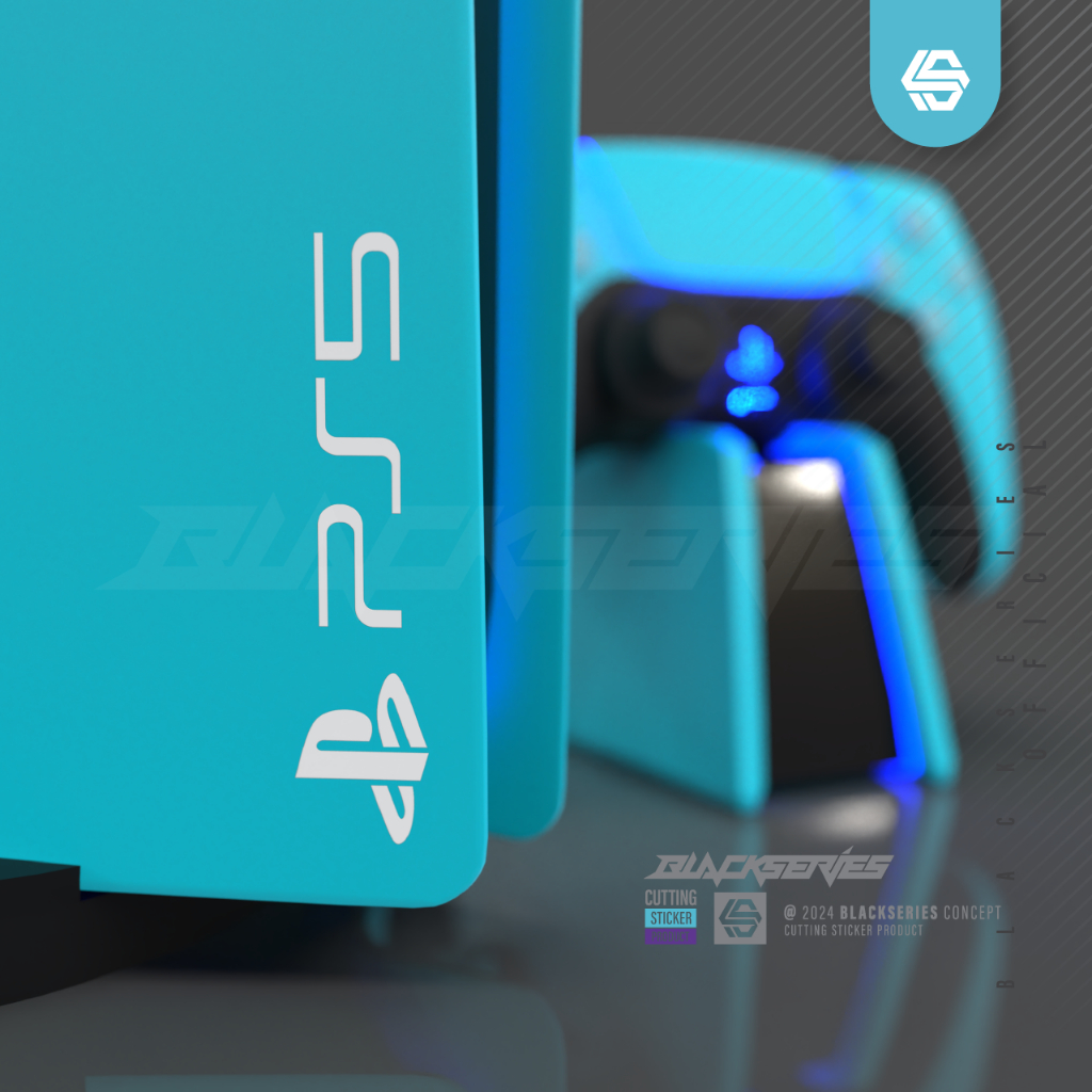 Cutting Sticker PS 5 Logo || Ps5 Logo sticker | Playstation Playstation ...