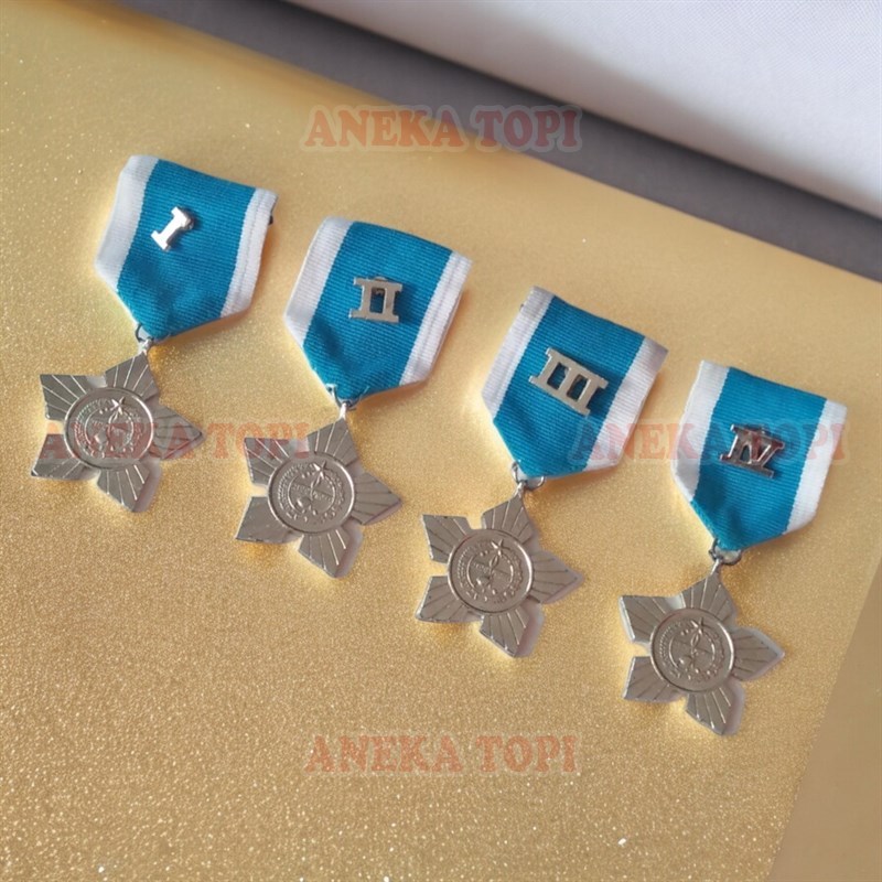 Scout Honor Service Badge Silver Service Star Pin Scout Pancawarsa ...