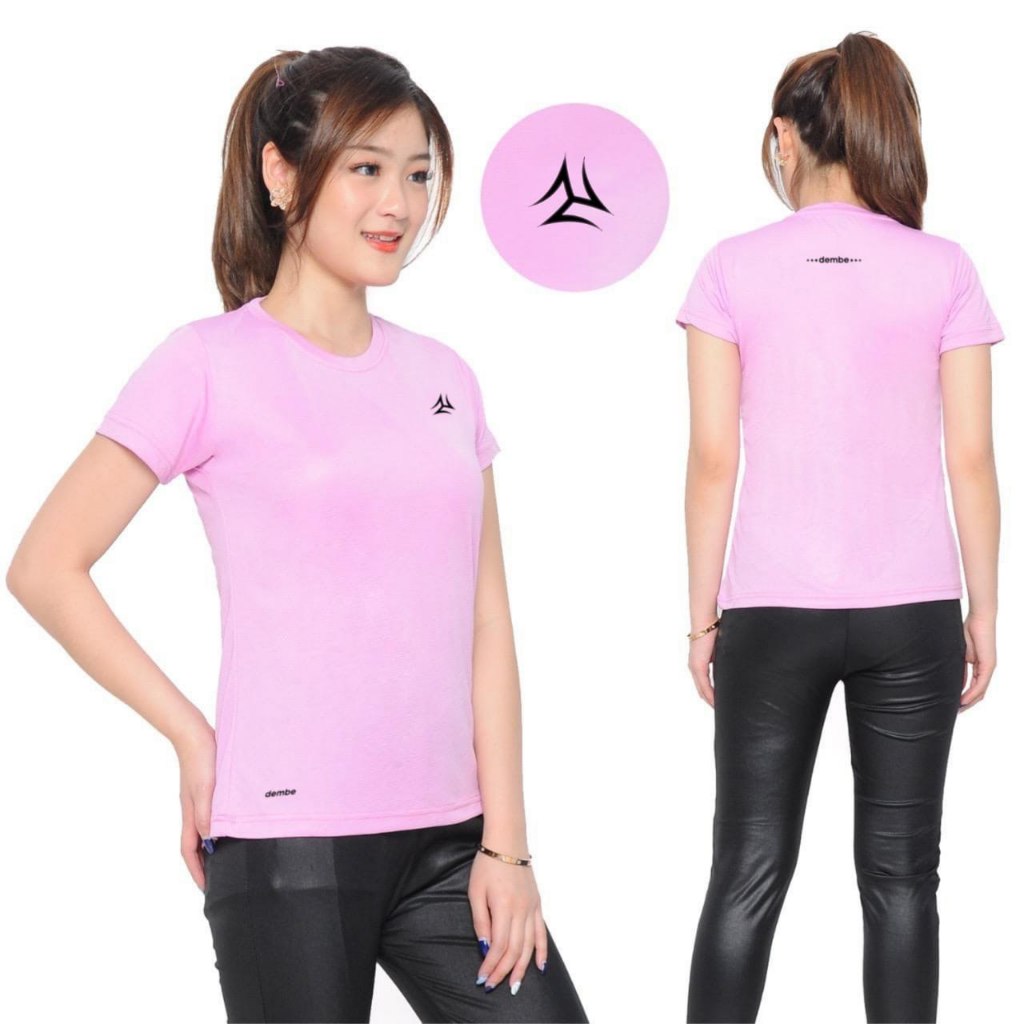 Jm ~ "Women's" Training T-Shirt Material "Pattern 03" ( Polyflex Logo ...