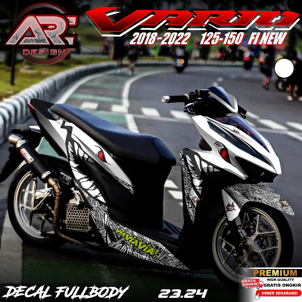 Terbaru Decal Sticker Honda Vario New 125 150 Full body - Sticker ...